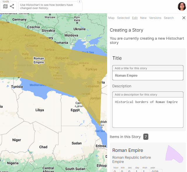 Histochart | An Interactive Atlas of World Borders